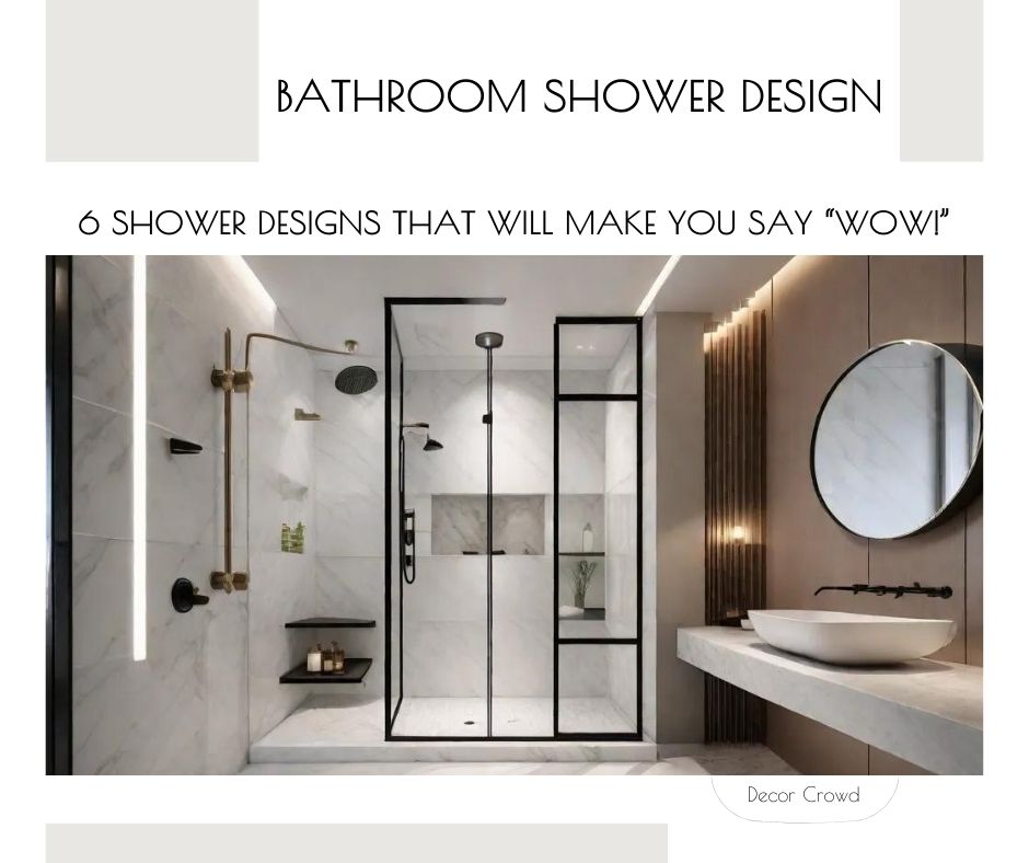 6 Shower Designs That Will Make You Say “Wow!” - Decor Crowd