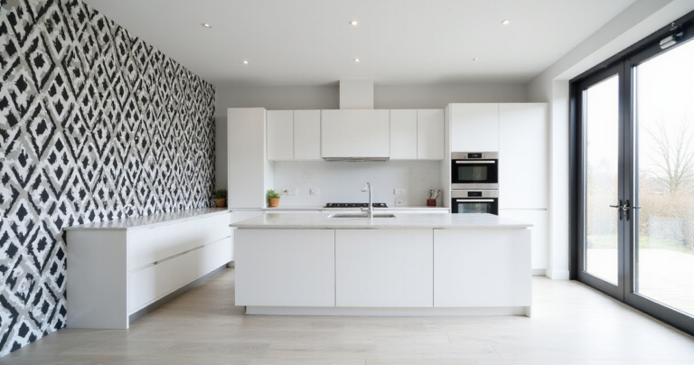 24 Kitchen Wallpaper Inspiration Ideas For Cooking Spaces - Decor Crowd